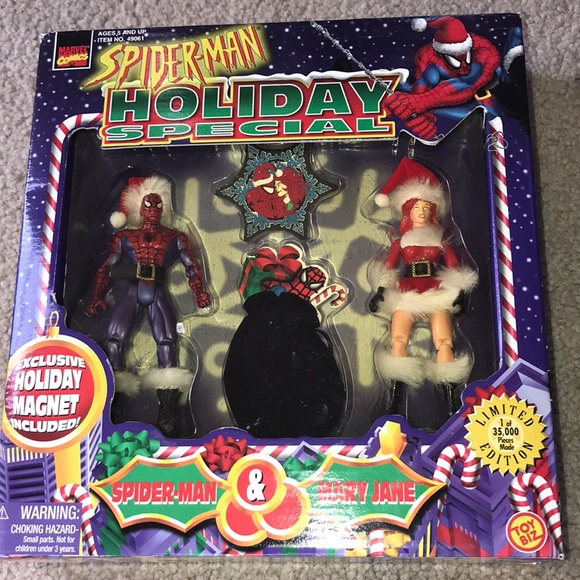 Marvel | Toys | Vintage Spiderman Holiday Special Limited Edition ...